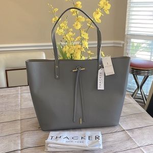 Thacker | Bags | Nwt Thacker Fran Tote Dark Gray | Poshmark